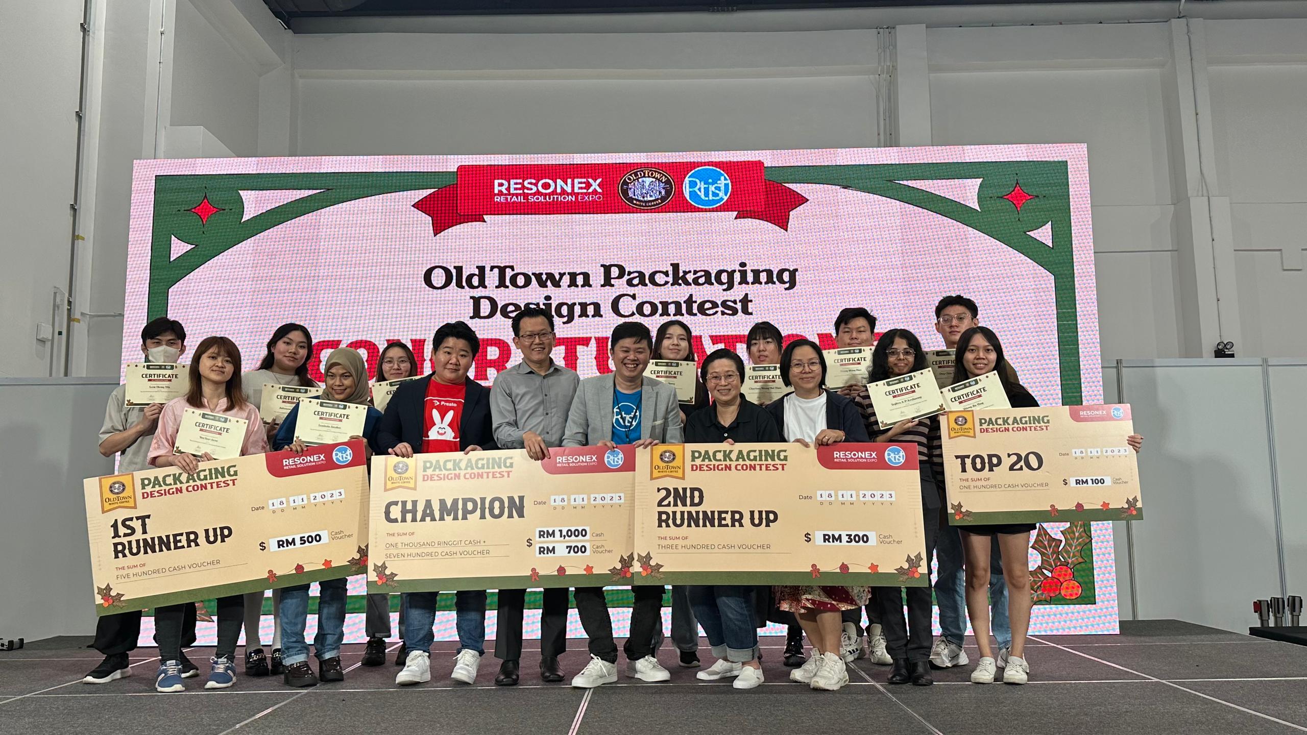Rtist | Old Town Packaging Design Contest Award Ceremony