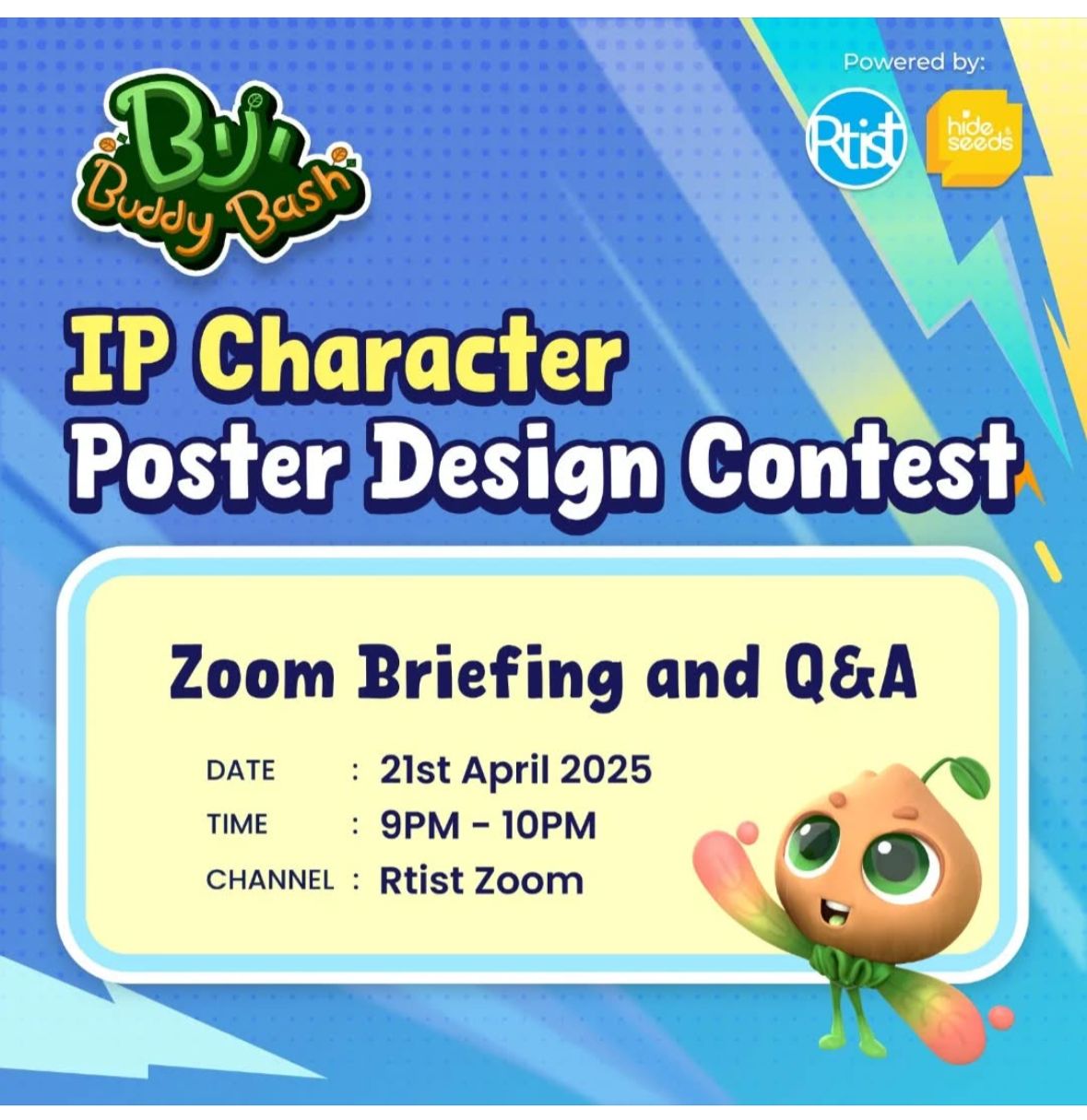 Rtist | The BIJI Buddy Poster Design Contest: A Full Journey from ...